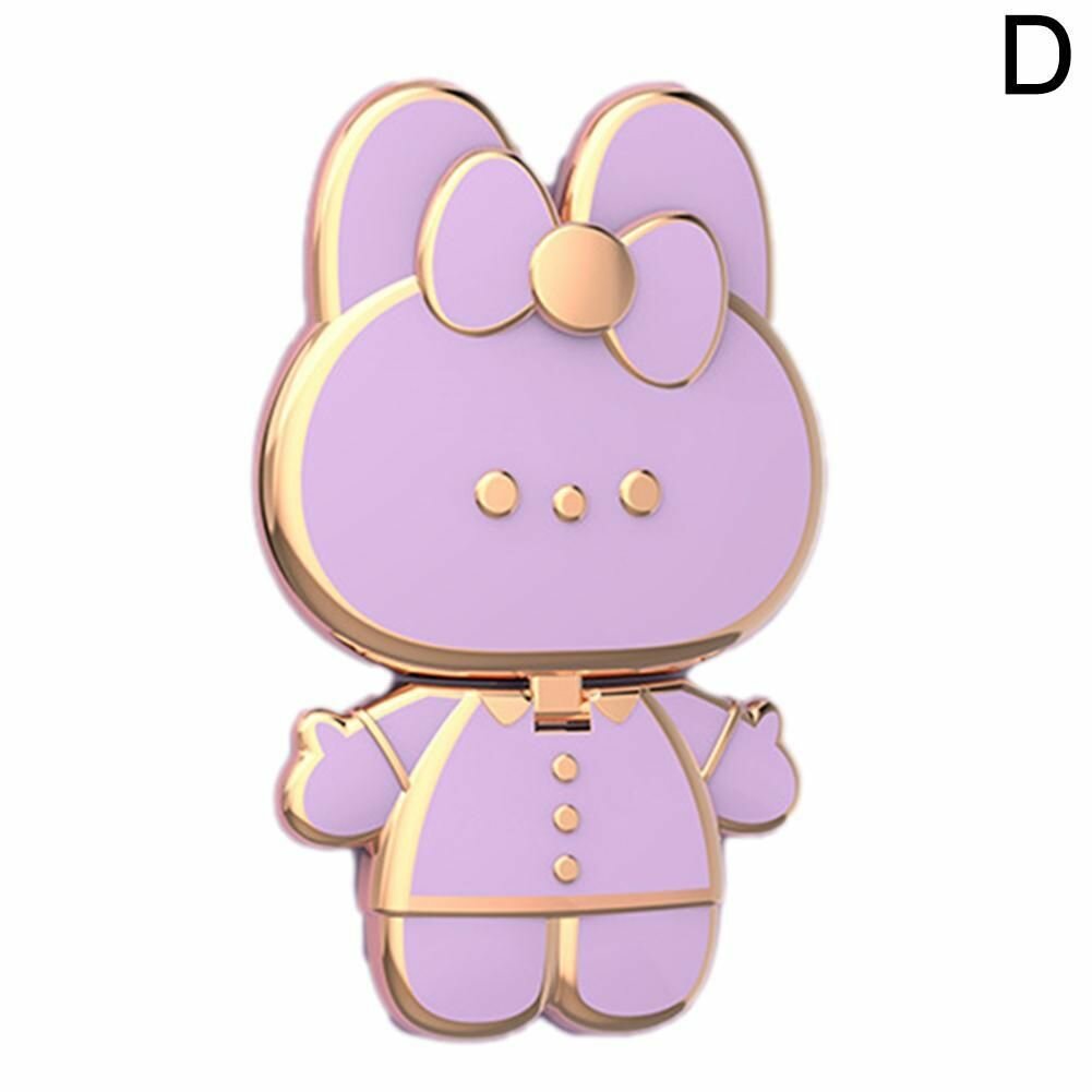 Держатель для мобильного телефона, Форма кошки, С зеркалом для макияжа