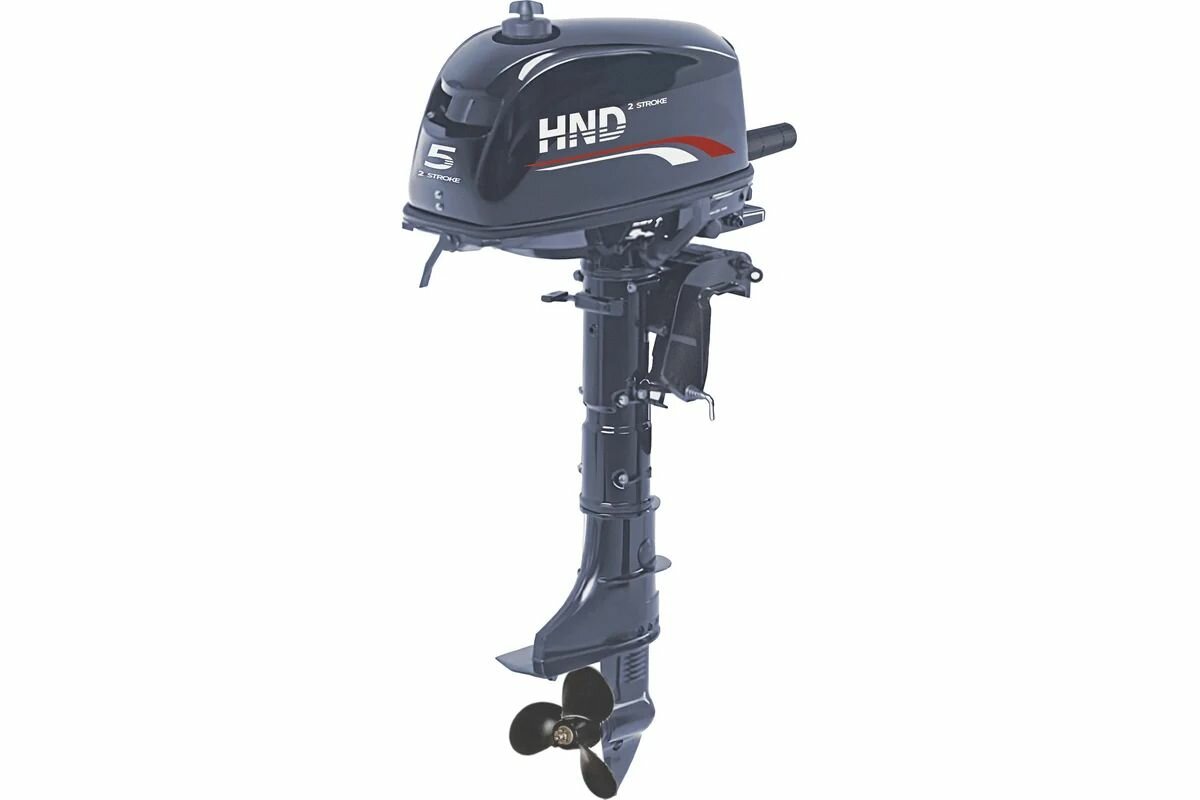 Подвесной лодочный мотор HND "OB 5 HS", 5 л. с, двухтактный, 102см³