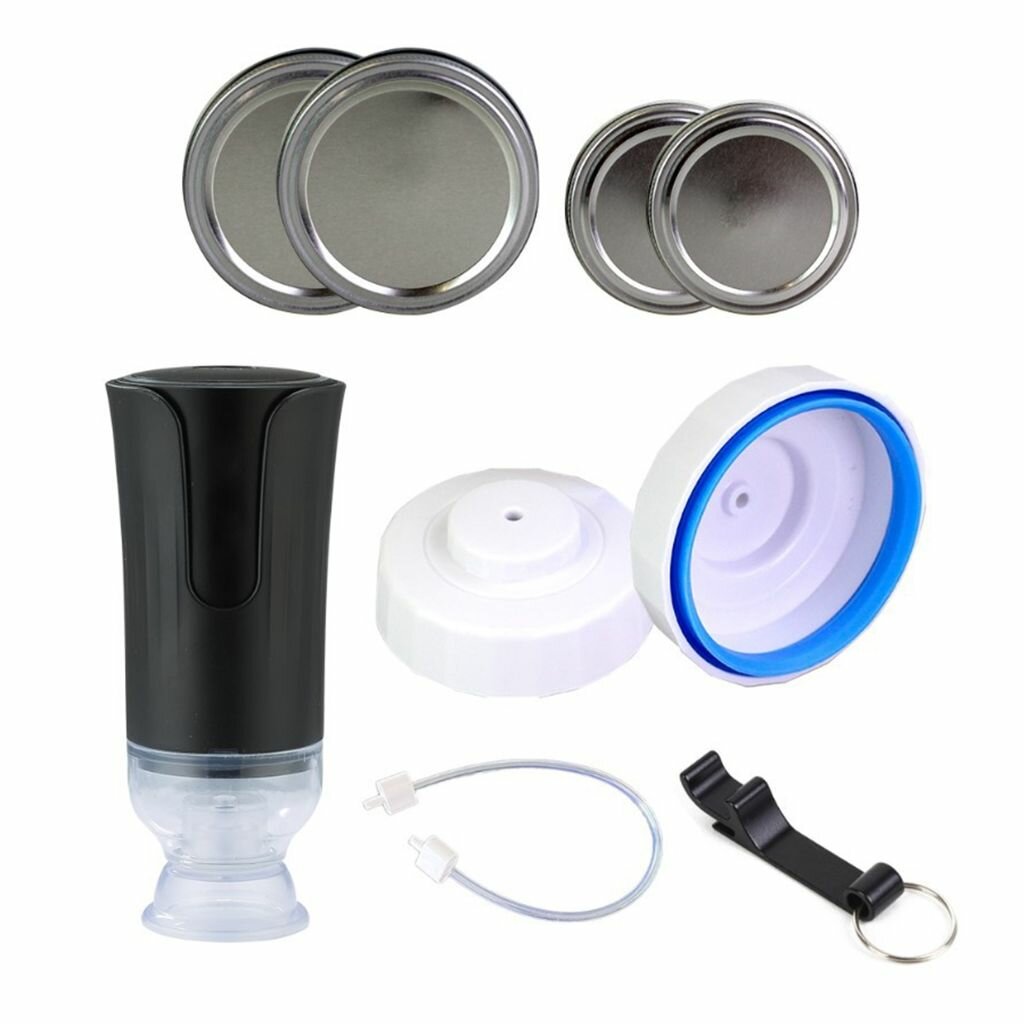 Электрический вакуумный упаковщик для банок