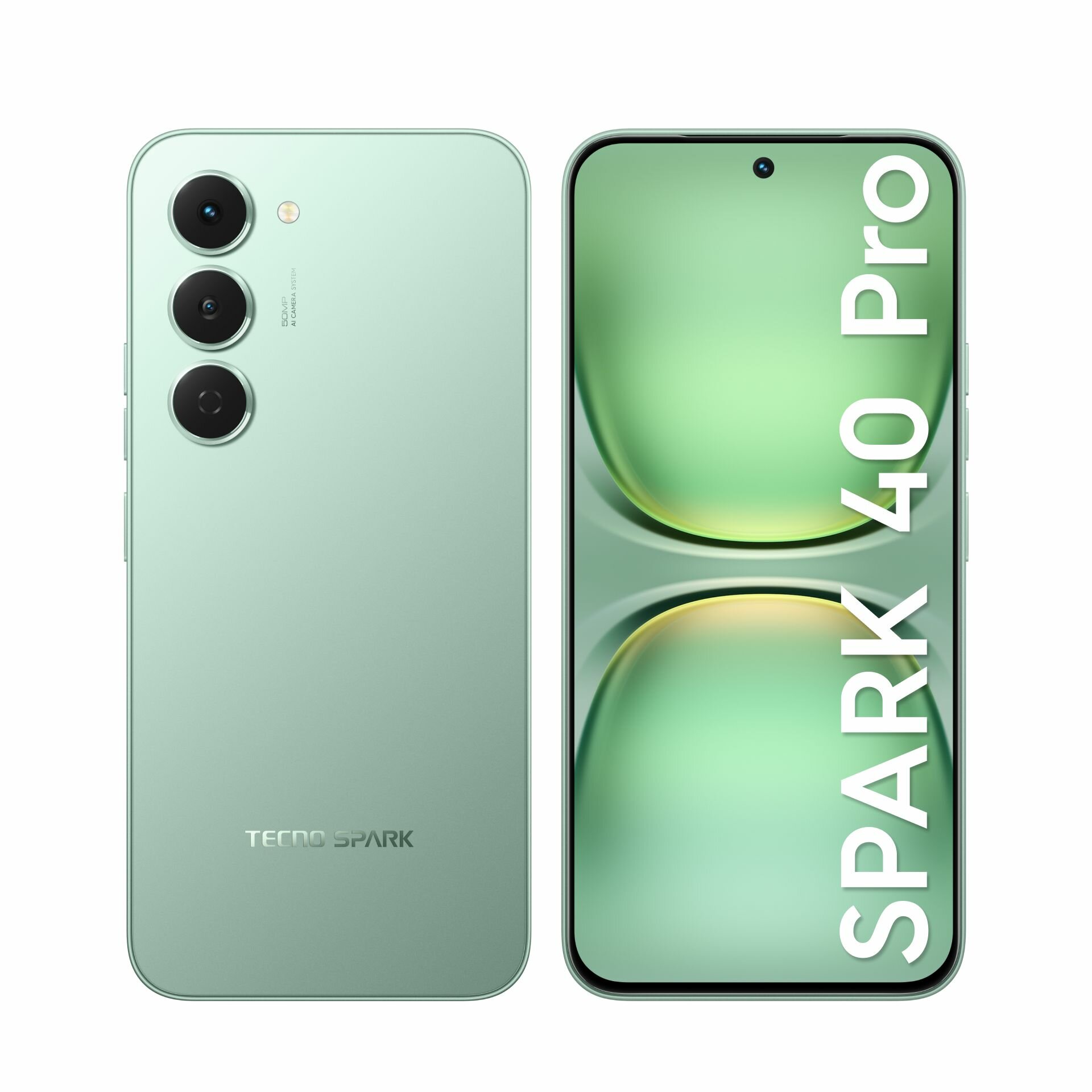 Смартфон Tecno Spark 40 Pro 128Gb 8Gb зеленый