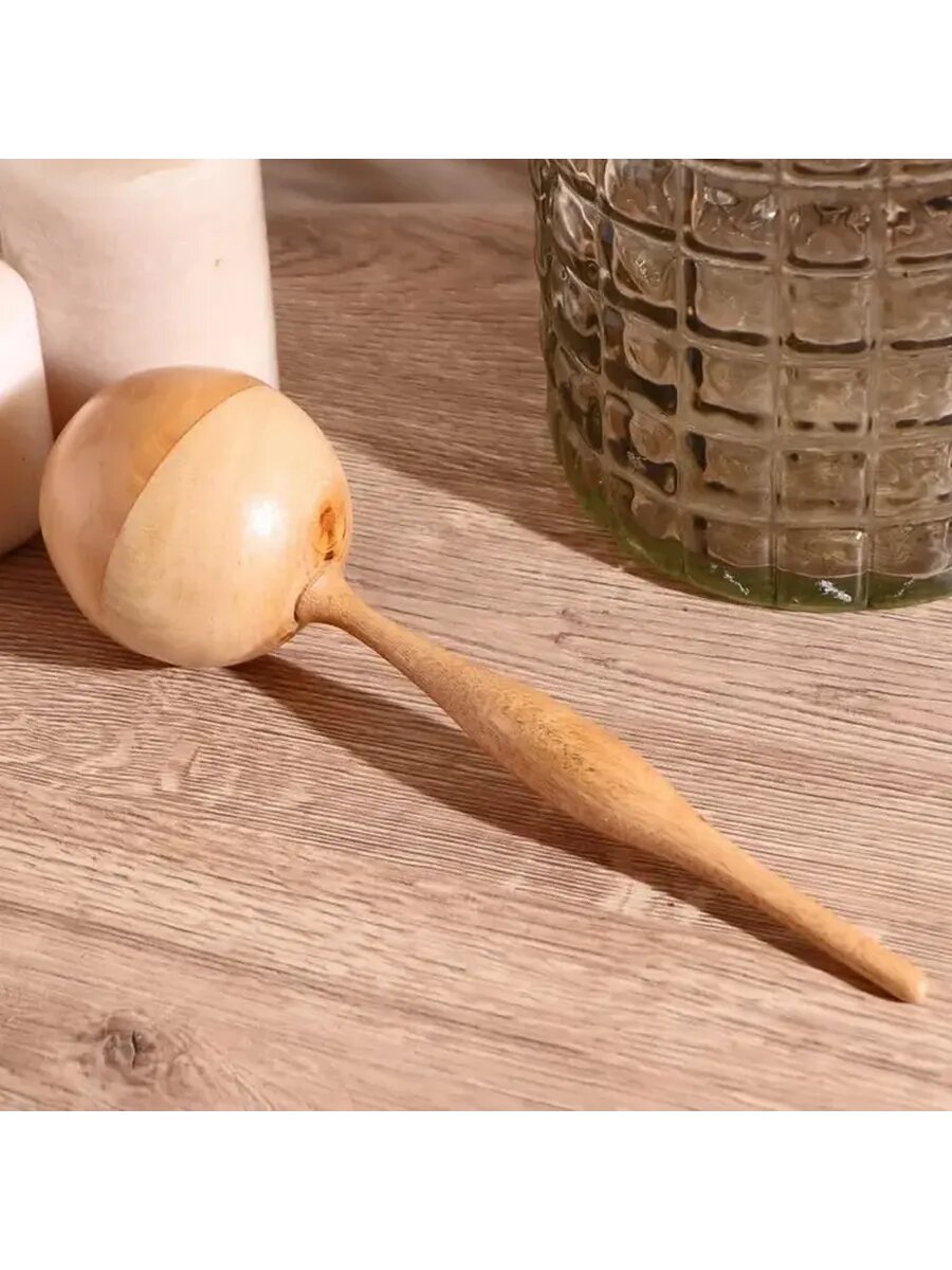 Элегантный деревянный маракас для музыки и декора