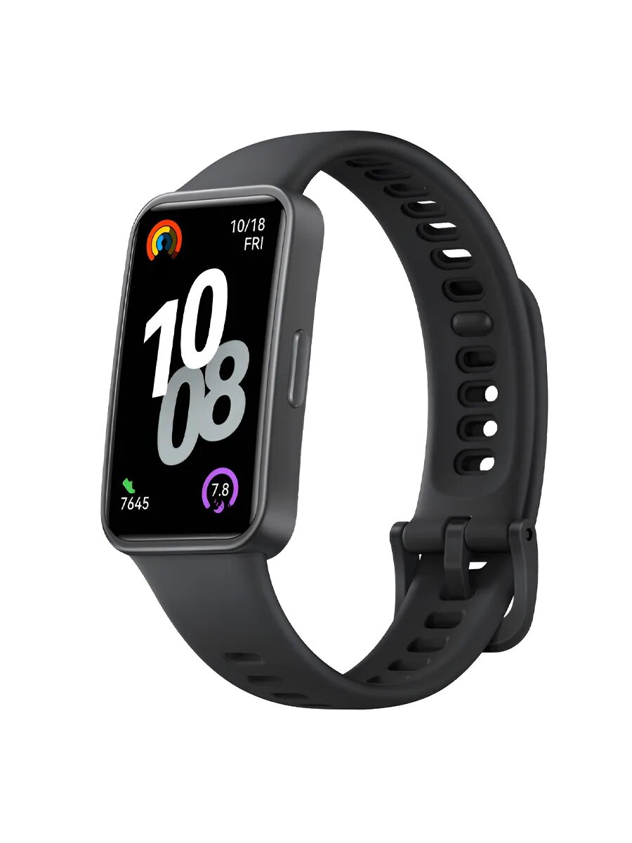 Фитнес-браслет HUAWEI Band 10, (NRA-B19), Черный, (55020EER)