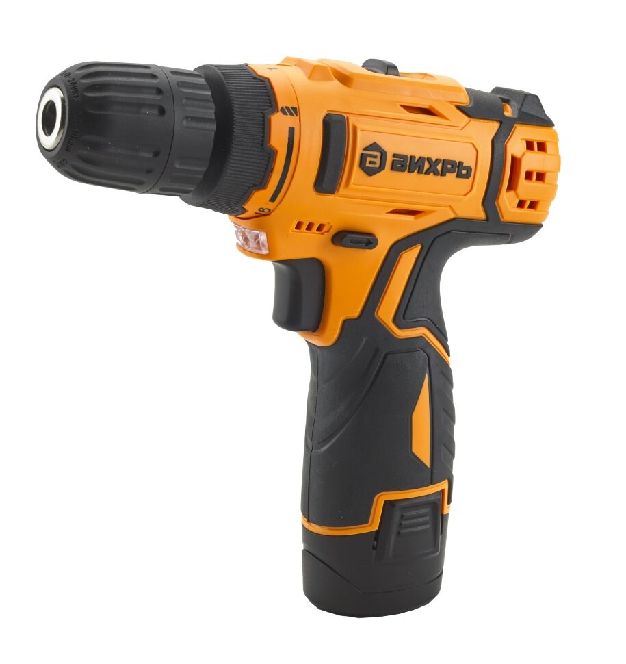 Дрель-шуруповерт аккумуляторная Вихрь ДА-12Л-2КА 72/14/26
