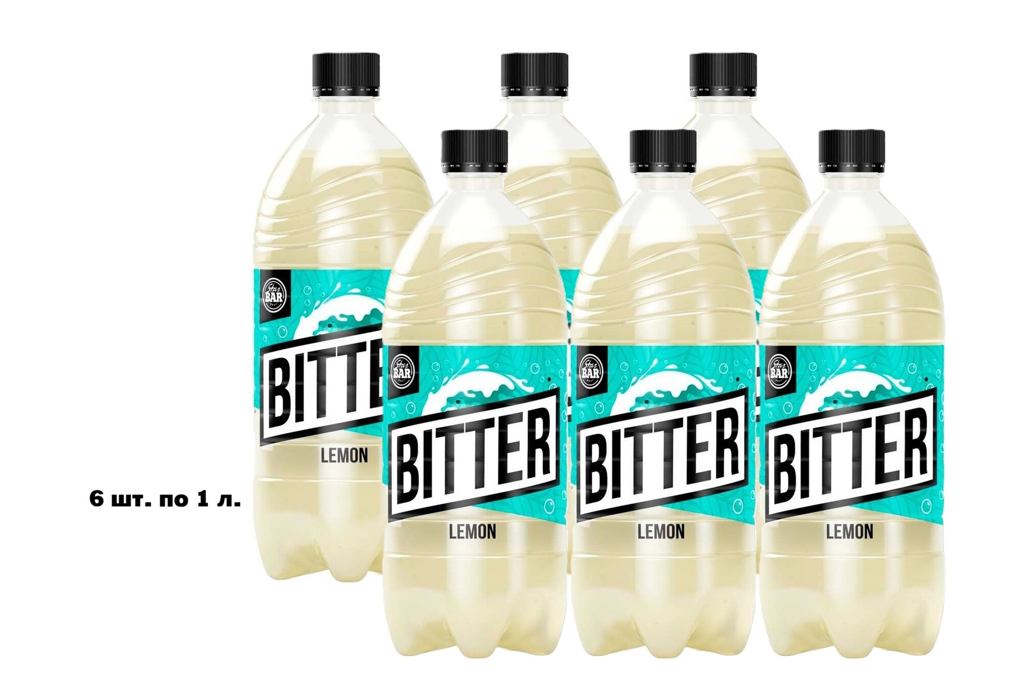 СтарБар 1л./6шт. Лимон Star Bar Напиток газированный Производство - Россия