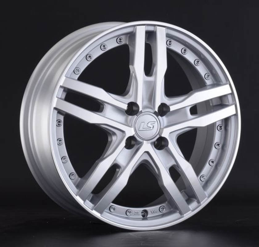 Диск колесный LS Wheels 356 6,0x16 4x100 Dia60.1 ET50 цвет SF (серебро, полировка)