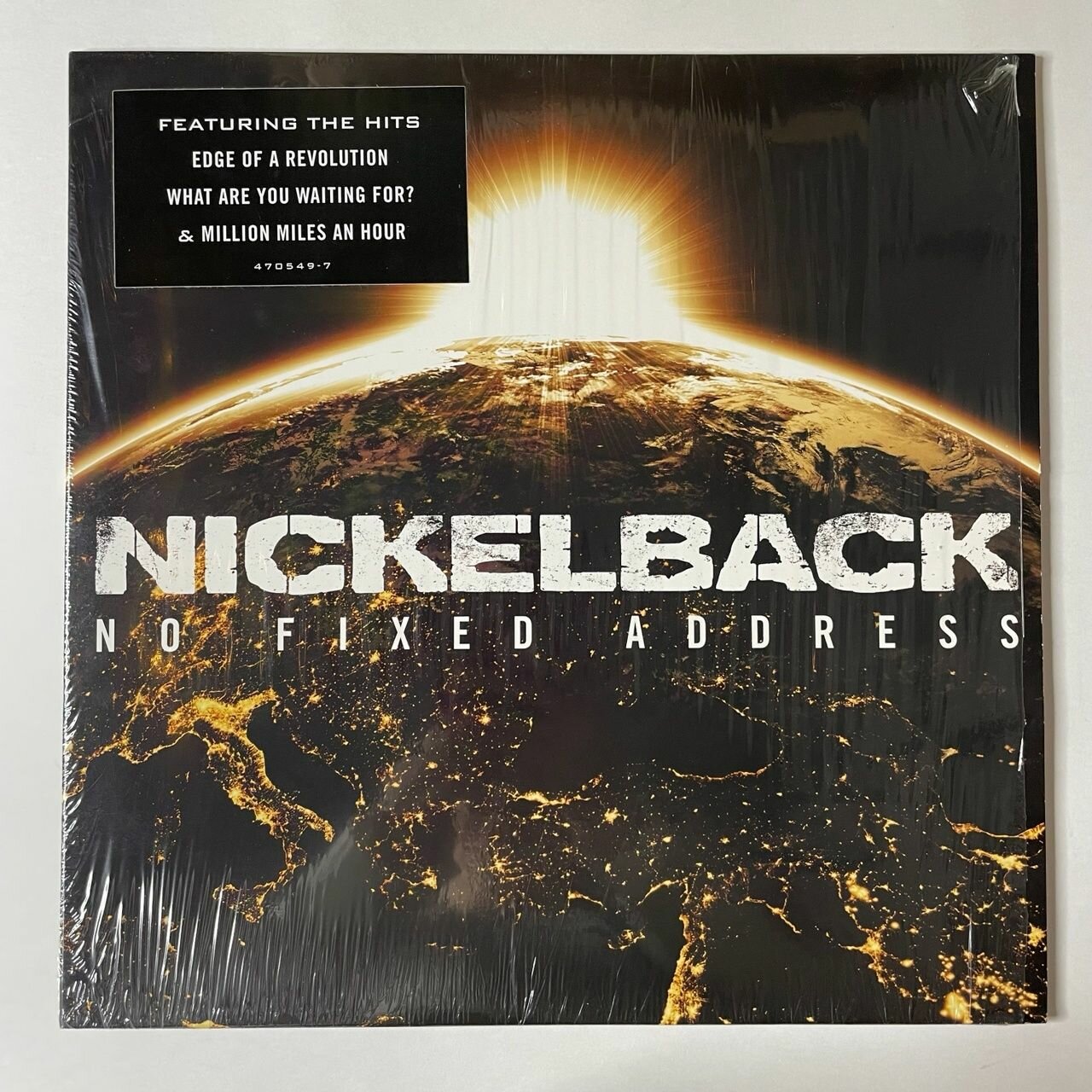 Винтажная виниловая пластинка LP Nickelback No Fixed Address (EU 2014)