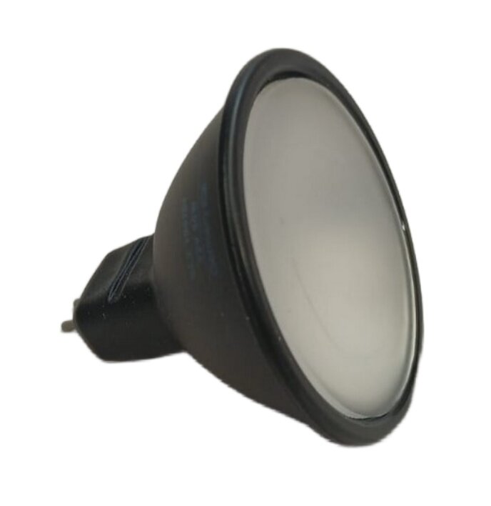 Галогенная лампа BLV Reflekto Fr/Black 50W 40° 12V GU5.3 3500h черный / матовая