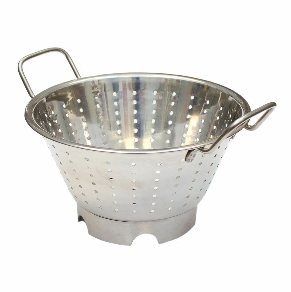 Дуршлаг на подставке из нержавеющей стали d-32см h-17см