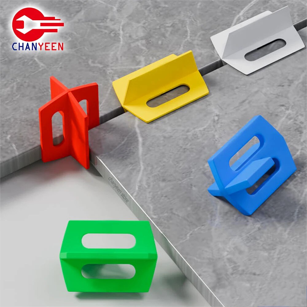 50/100 шт. 3 в 1 прокладки для плитки, клин, керамическая система выравнивания для пола, настенной плитки, система выравнивания зазоров, строительные инструменты