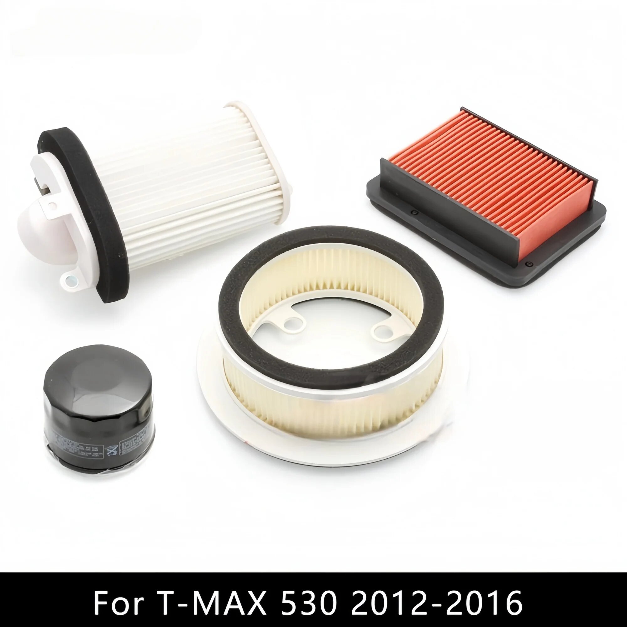 Для Yamaha TMAX 530 T-MAX 530 530 2012-2016 элемент воздушного фильтра фильтр воздушный отсек машинный фильтр All 4PCS