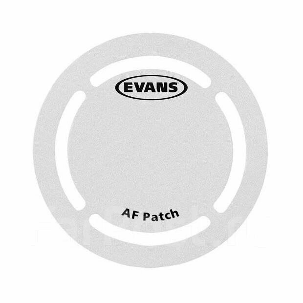 Наклейка на рабочий пластик бас-барабана Evans EQPAF1 EQ