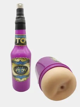 Мужская, Силиконовая насадка мастурбатор в форме ануса для секс машины