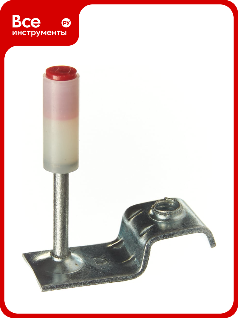 Гвозди монтажные пироксилиновые Fedast PA32-m6z2 гвоздь-подвес под шпильку М6, красный, 100 шт. FDPA32-M6, металлический