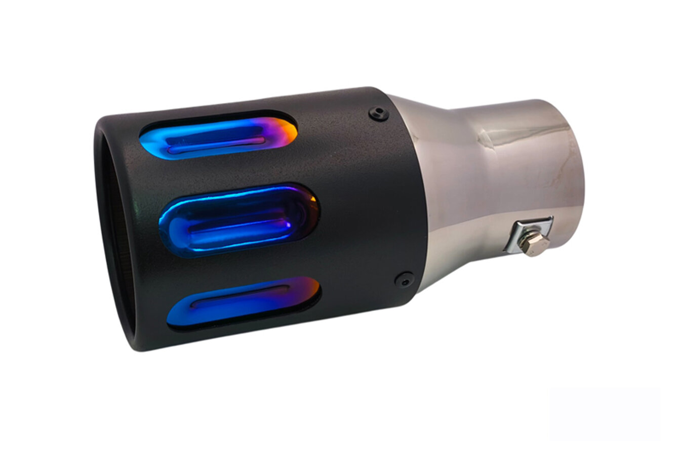 Насадка на глушитель HJ-487-BK-BL