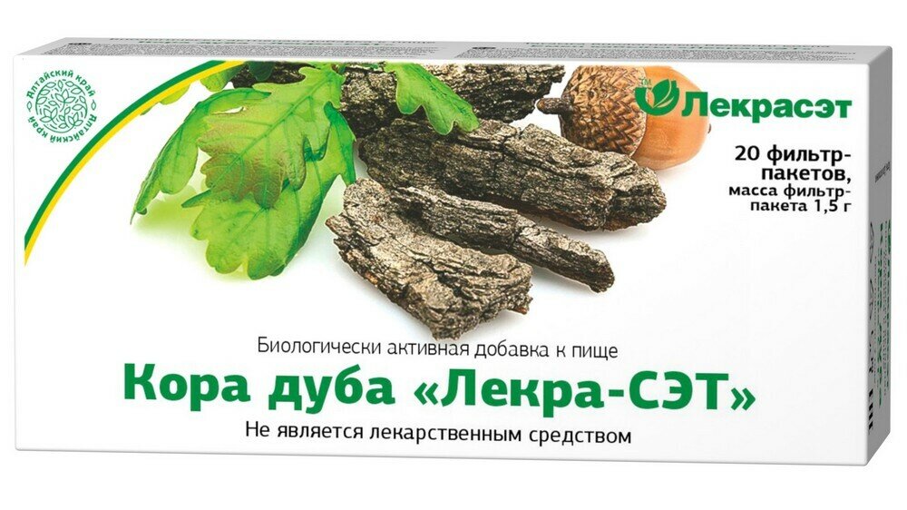 Дуба кора лекра-сэт