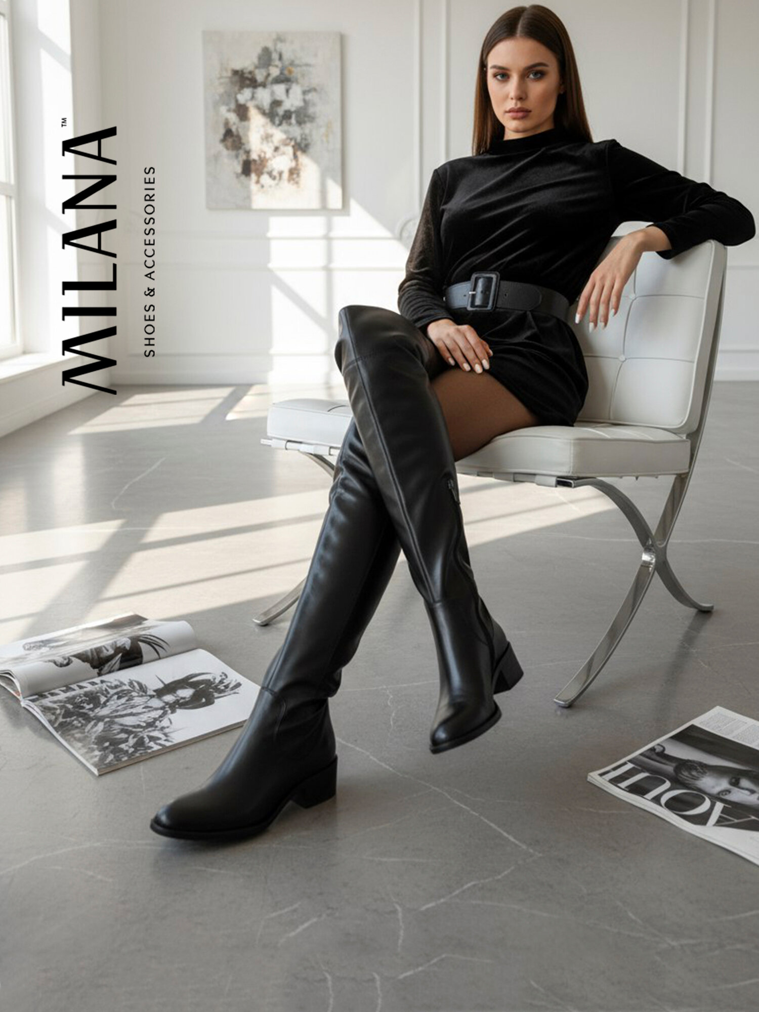 Ботфорты Базовая Осень-Зима