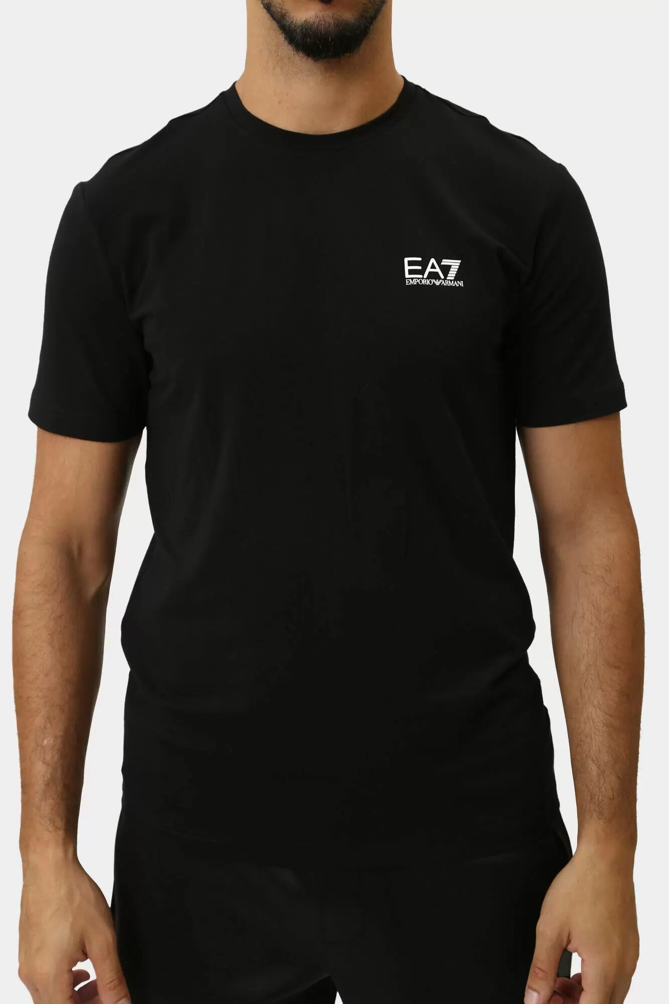 Футболка EA7 EMPORIO ARMANI, размер XL, черный — фото 1