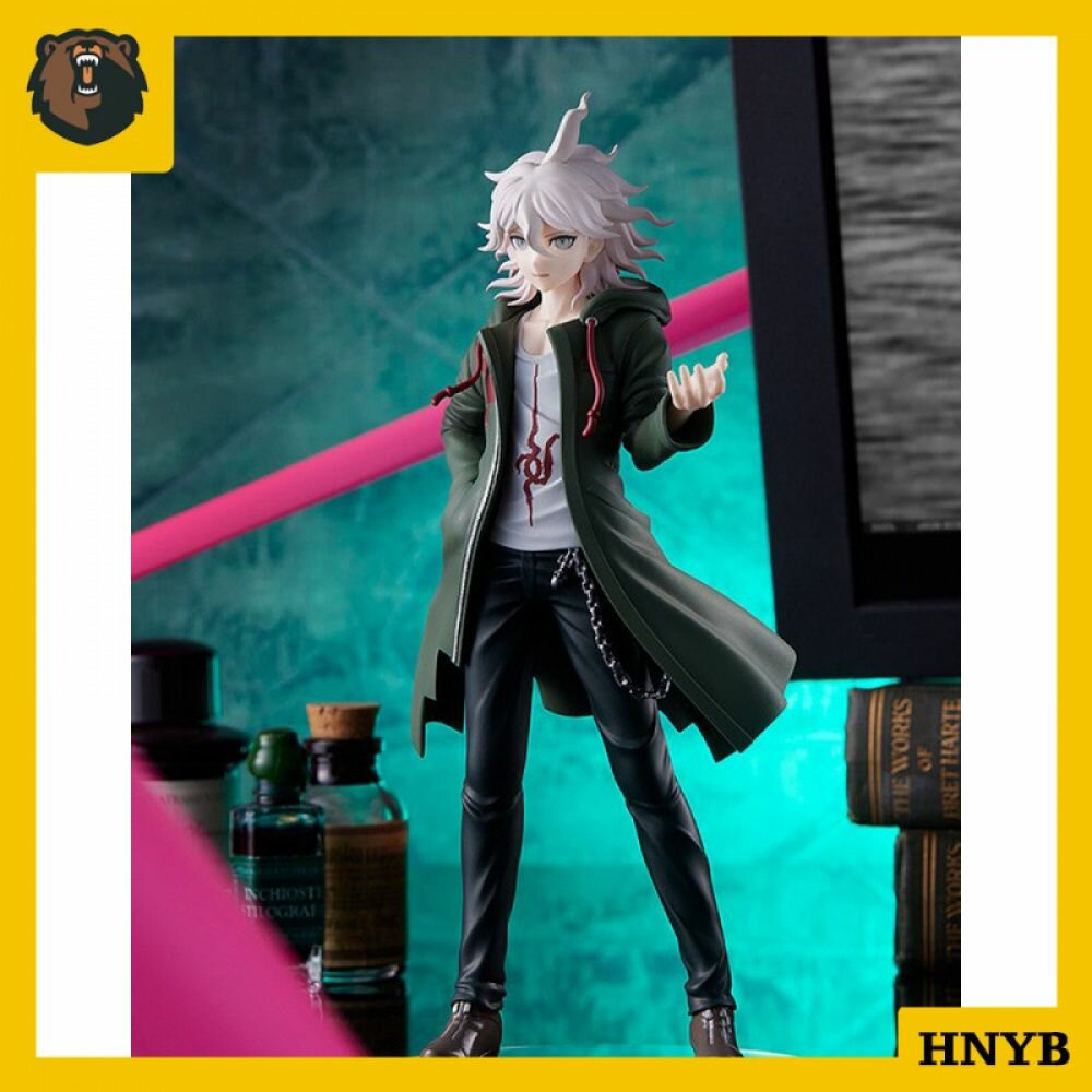 Фигурка Данганронпа Нагито Комаэда/ Danganronpa Nagito Komaeda подарок для фаната (20 см)