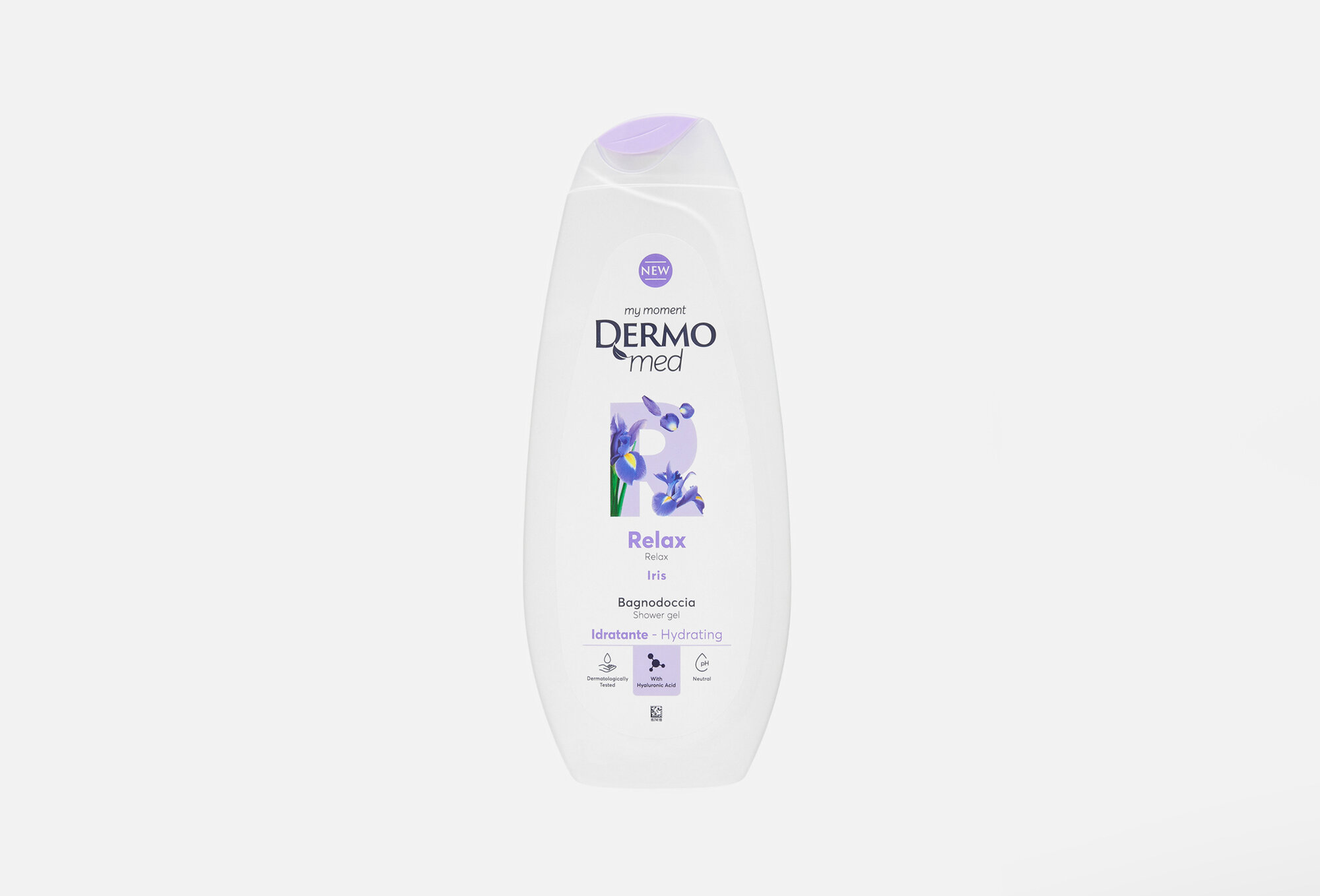 Гель для душа DERMOMED RELAX IRIS 450 мл