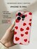 Чехол на Apple iPhone 15 Pro / Айфон 15 Про с принтом "Сердечки-леденцы 1 - 14 ф...