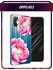 Чехол на Oppo A53 / Оппо А53 с принтом "Open peonies", прозрачный