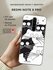 Чехол на Xiaomi Redmi Note 8 Pro / Сяоми Редми Нот 8 Про с принтом "Коты черно-б...
