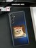 Чехол на Samsung Galaxy M55 / Самсунг M55 с принтом "Грустный котик"