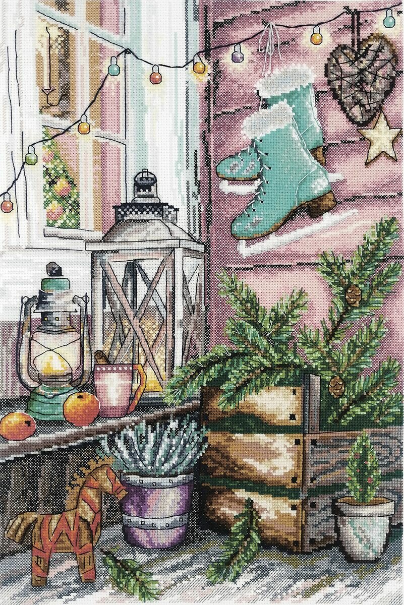 Набор для вышивания Марья Искусница "Коньки", Арт. 09.009.11