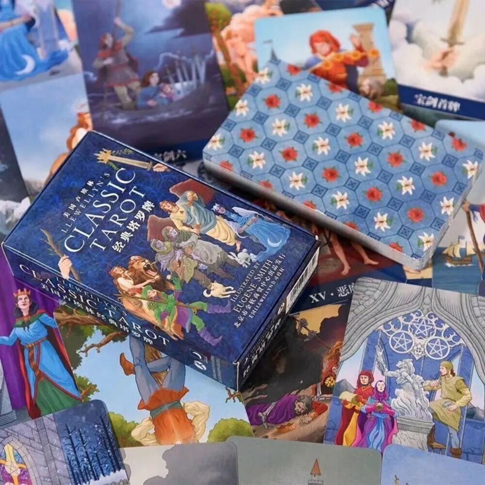 Карты таро"llewellyn classic"tarot,12X7CM