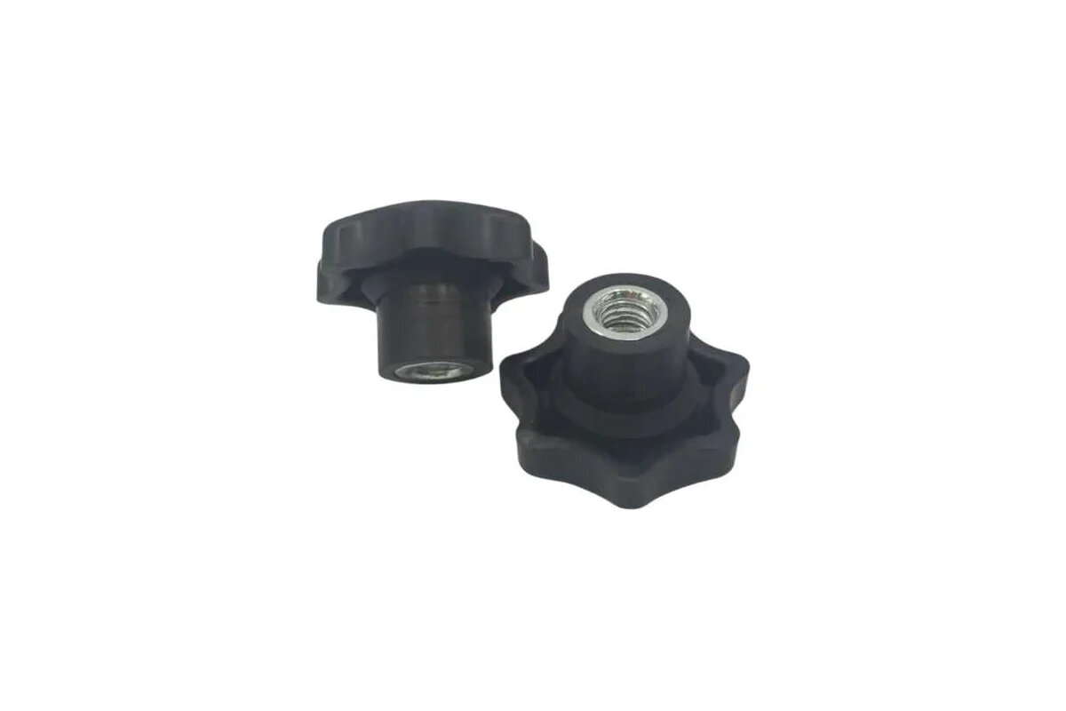 ГБ Гайка-барашек РПА М10x1,5 сквозная проходная, комплект 2 шт. ГБ-РПА-10-02