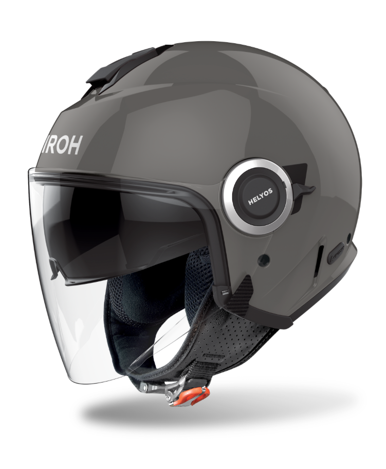 Шлем Airoh HELYOS COLOR Dark Grey Glossy XS