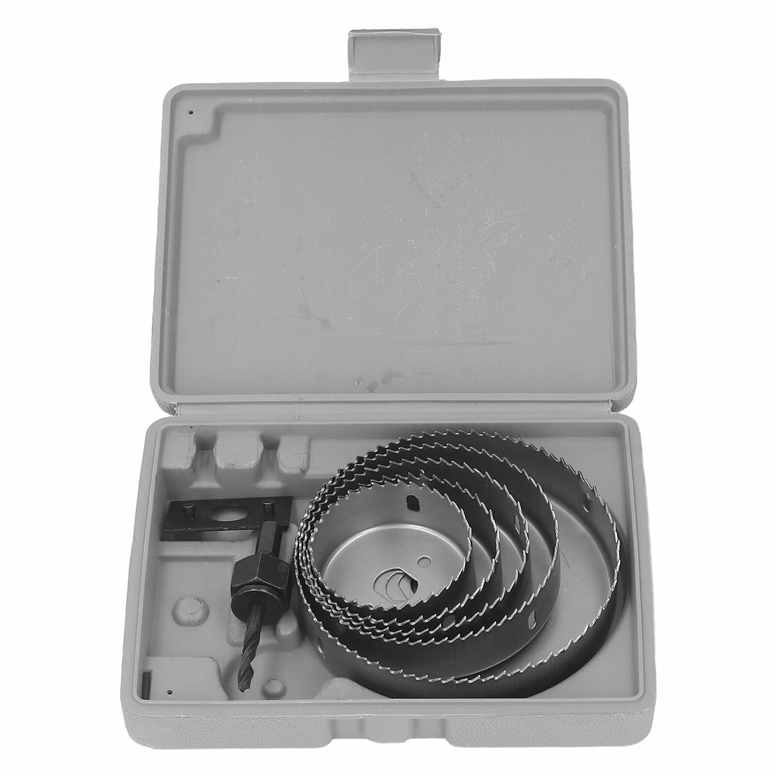 Набор кольцевых пил, деревообрабатывающий набор пилообразных отверстий для сверления металла, пластика, дерева 64 мм, 76 мм, 89 мм, 102 мм, 127 мм