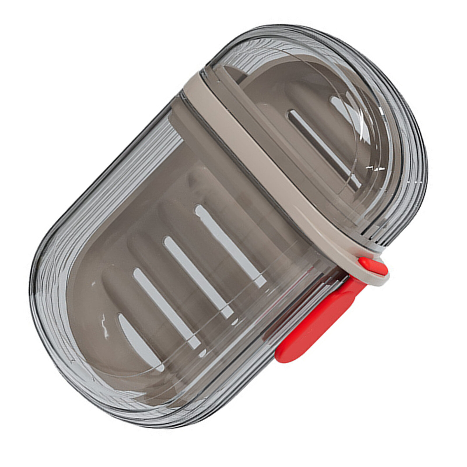 Мыльница дорожная портативная мини-контейнер для мыла герметичная дренируемая мыльница с крышкой для путешествий кемпинга