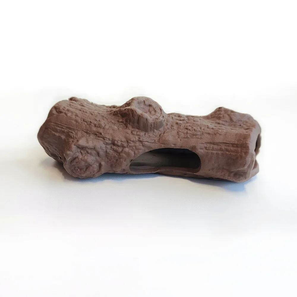 Аквариумный домик для укрытия рыб из фиолетовой глины, украшение ландшафта аквариума, горшок для укрытия рыб и креветок, декоративная керамическая банка для разведения.