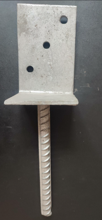 L-образное основание столба, 340x130x90мм,