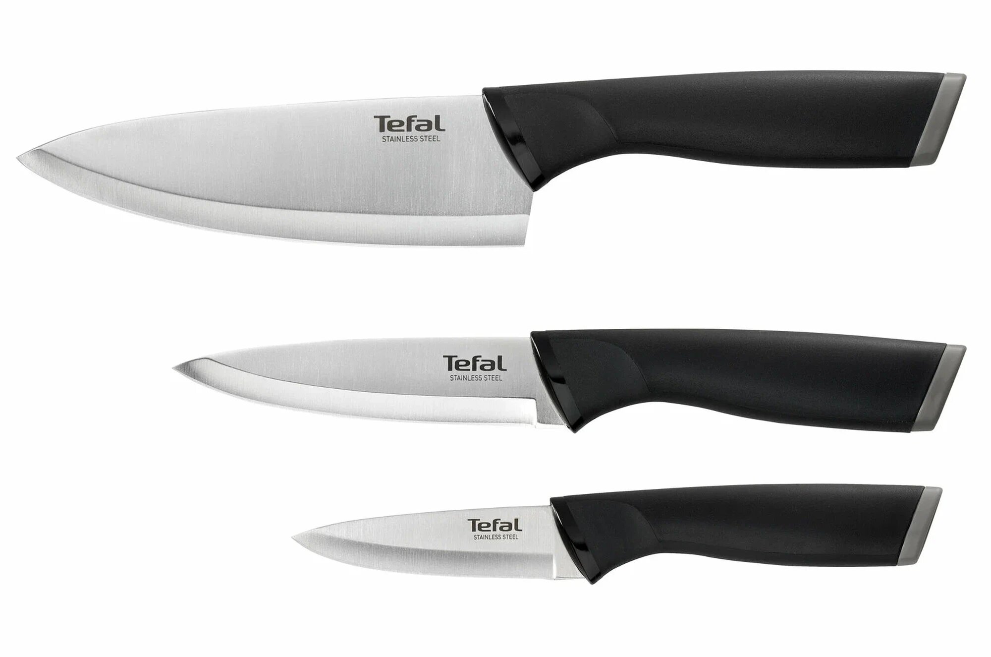 Набор ножей кухон. Tefal K221S375 (2100121762) компл:3шт черный