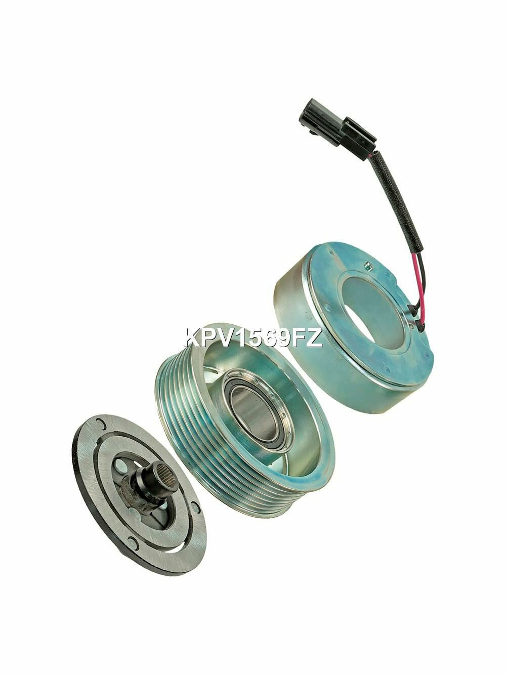 Шкив компрессора кондиционера в сборе Nissan Micra Renault Duster Logan Sandero