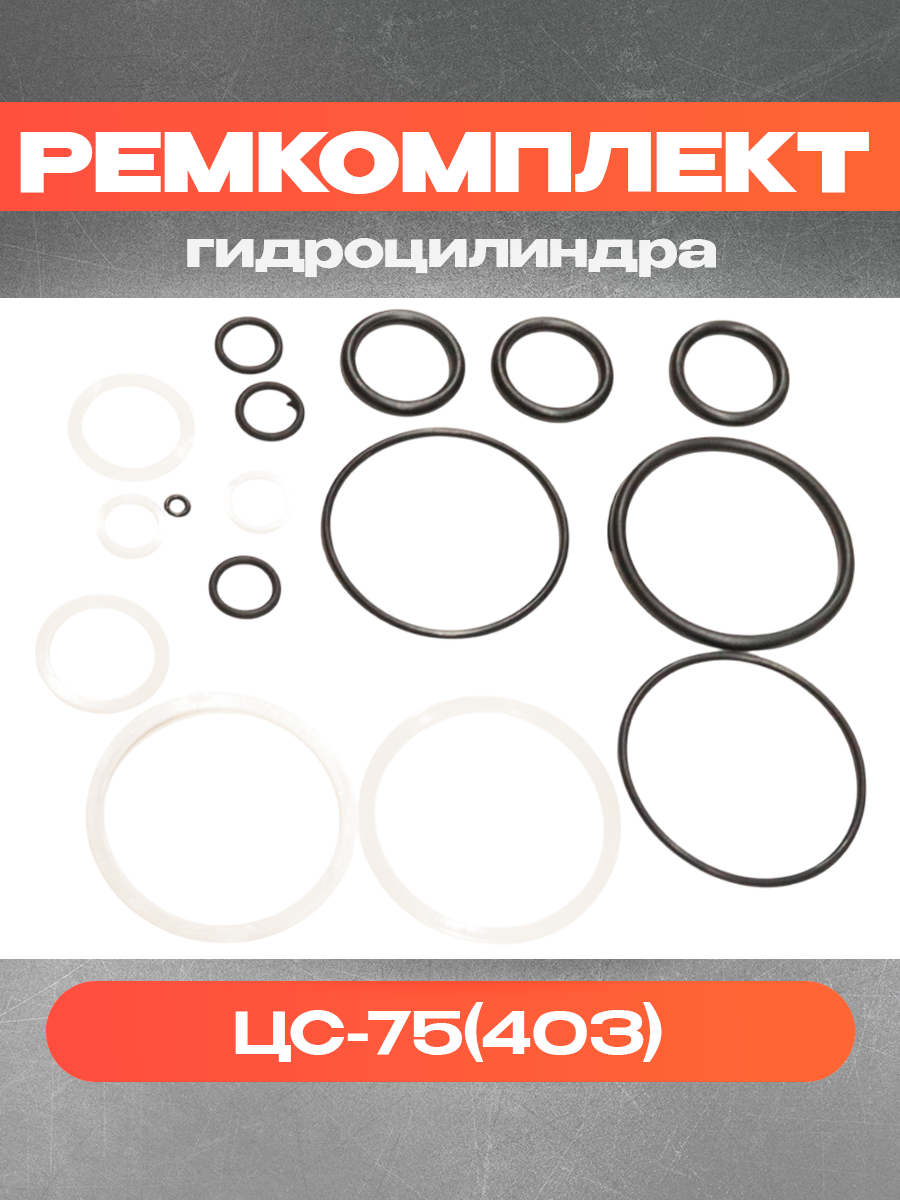 Ремкомплект гидроцилиндра ЦС-75 (403)