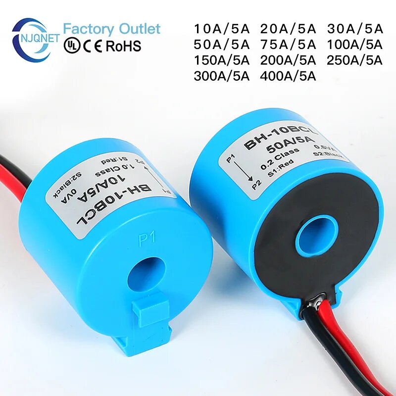 Трансформатор тока 3-фазный BH-10BCL 50A-5A