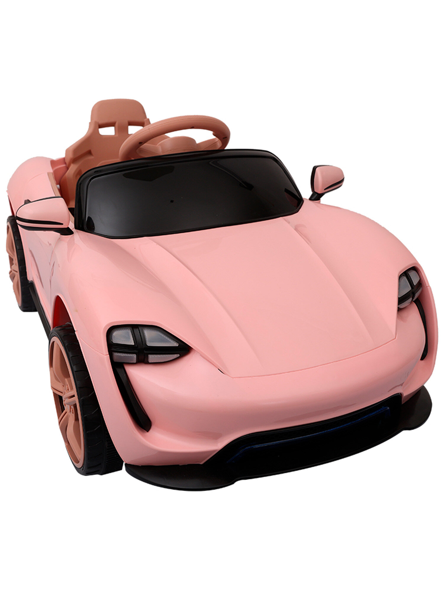 Электромобиль детский с пультом управления Tommy Volkswagen VW-1 розовый