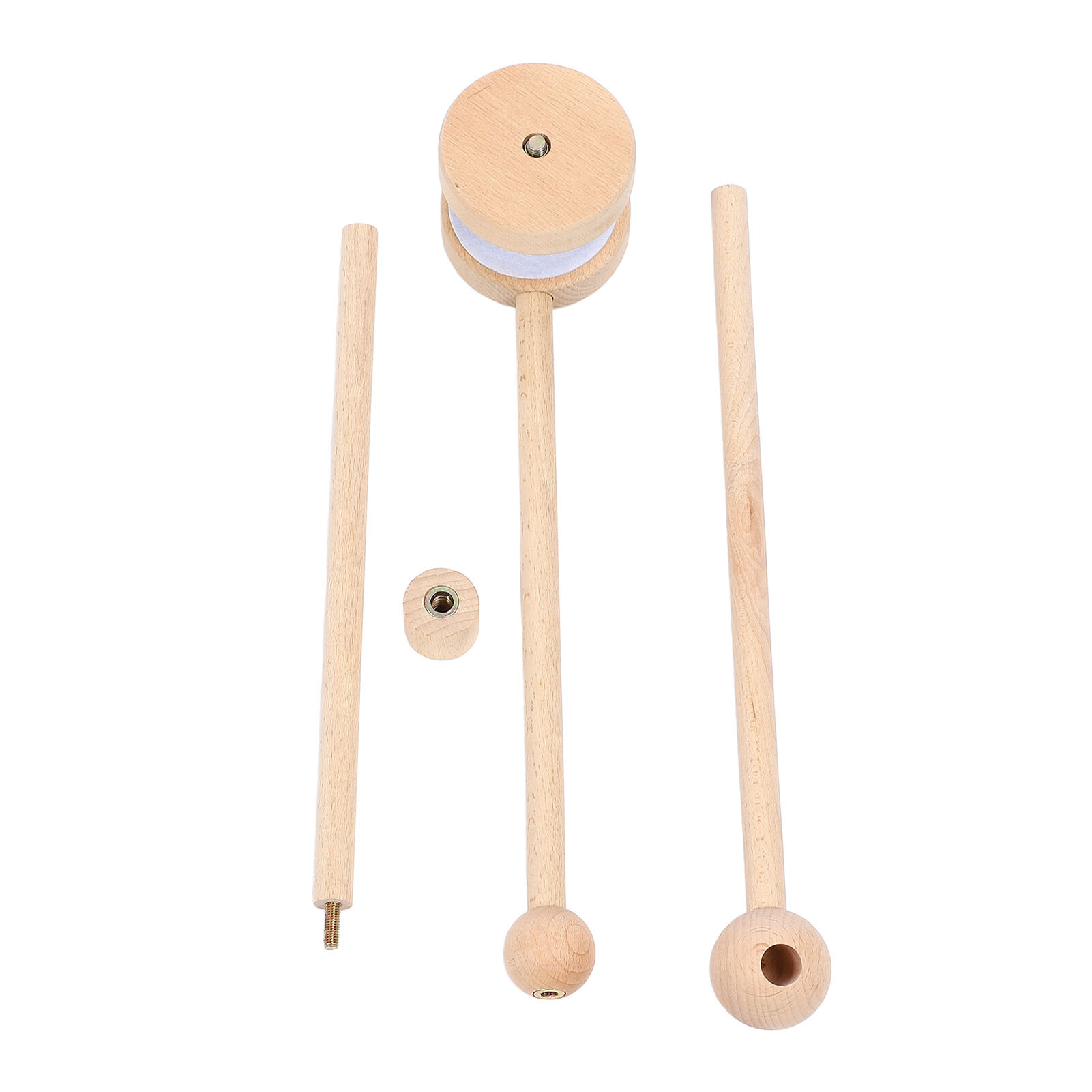 Деревянная детская кроватка с мобильным держателем, усиленной конструкцией, держателем для детской кроватки, защитной сеткой, декоративным колокольчиком