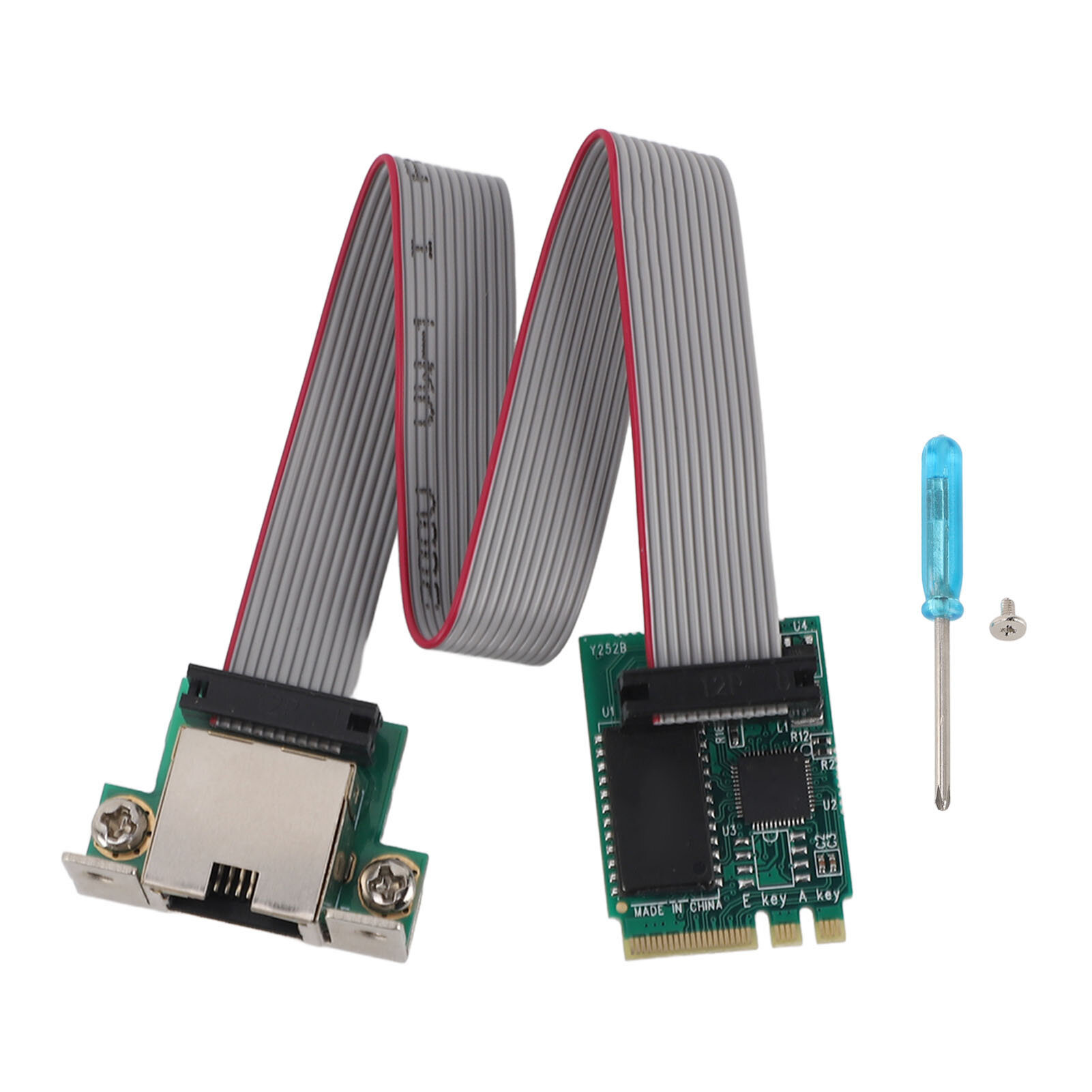2,5G Сетевая карта Mini PCIE с высокой скоростью передачи данных, стабильная портативная карта PCI Express, адаптер Mini PCIE M.2 RJ45, Ethernet-адаптер