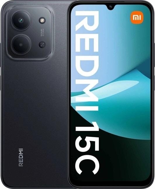 Смартфон Xiaomi Redmi 15C RU 8/256Gb черный Mediatek Helio G81 Ultra