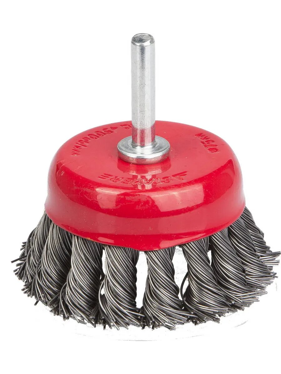 75 мм, жгутированная стальная проволока 0.5 мм, щетка кисте