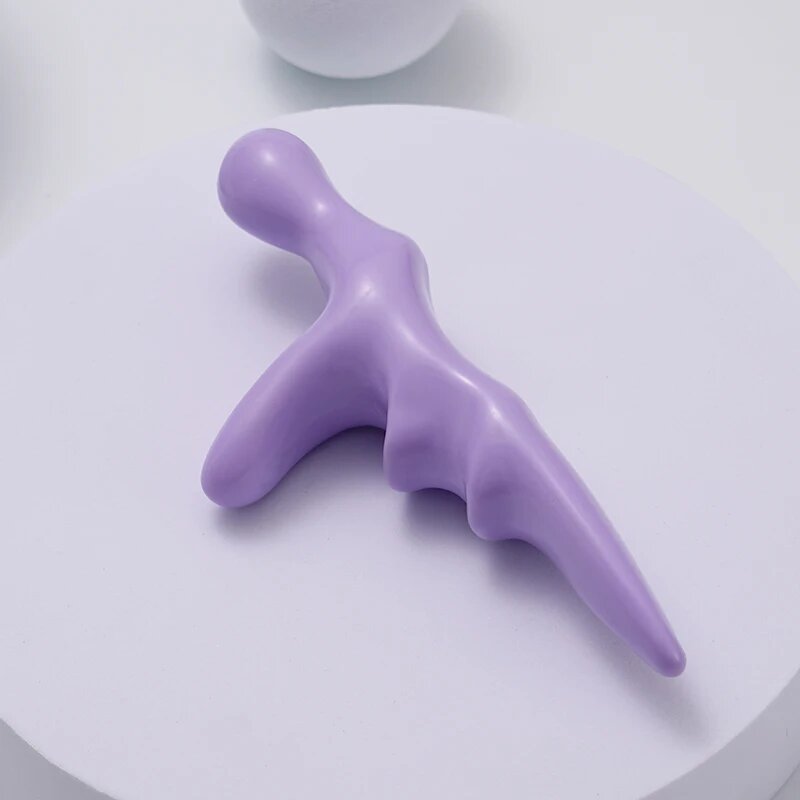 Пластиковый массажер для точечного массажа, Purple
