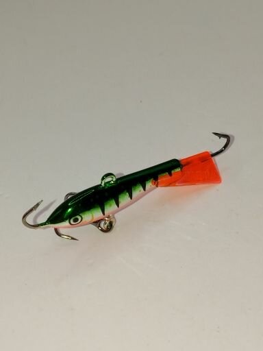 Балансир Jigging Rap 3 см / 6 г, вертикальный джиг, для зимней и летней рыбалки, ловля окуня, щуки, судака