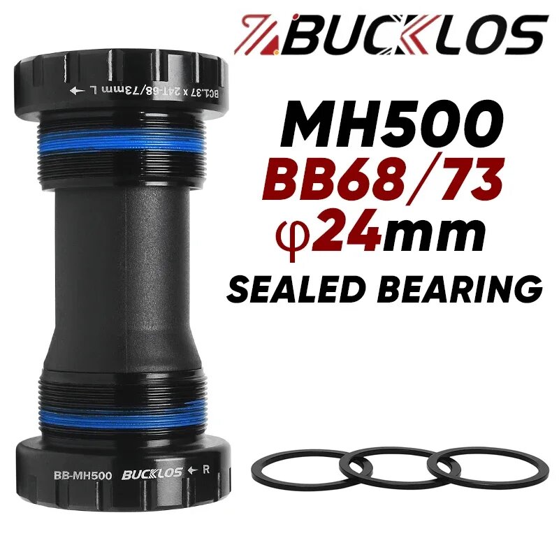 Каретка BUCKLOS MH500 BB68/73 24mm, черная