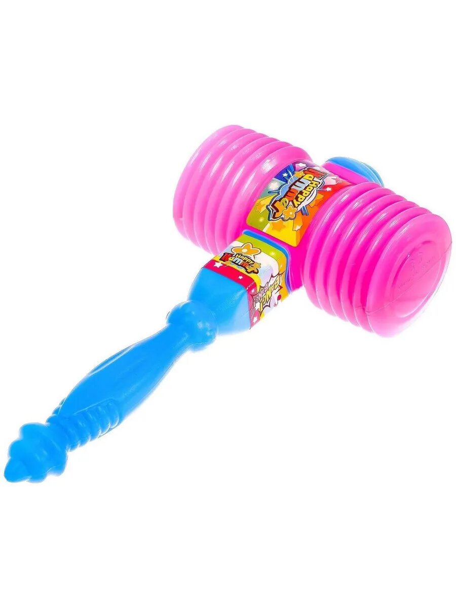 Молоточек пищалка для детей, цвет микс