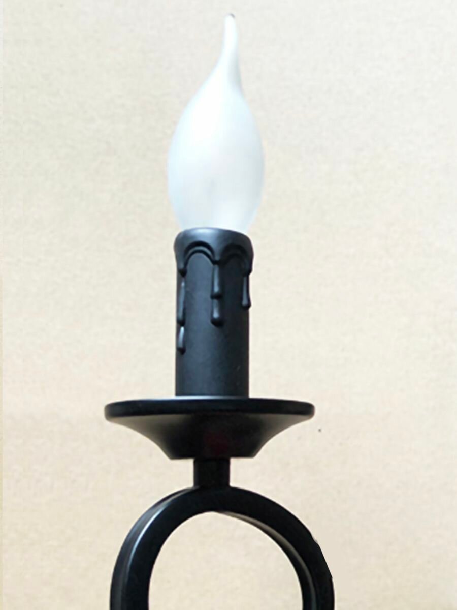 Светильник настенный, бра в спальню настенный, гостиная, коридор, черное, Бра, E14, 40 Вт