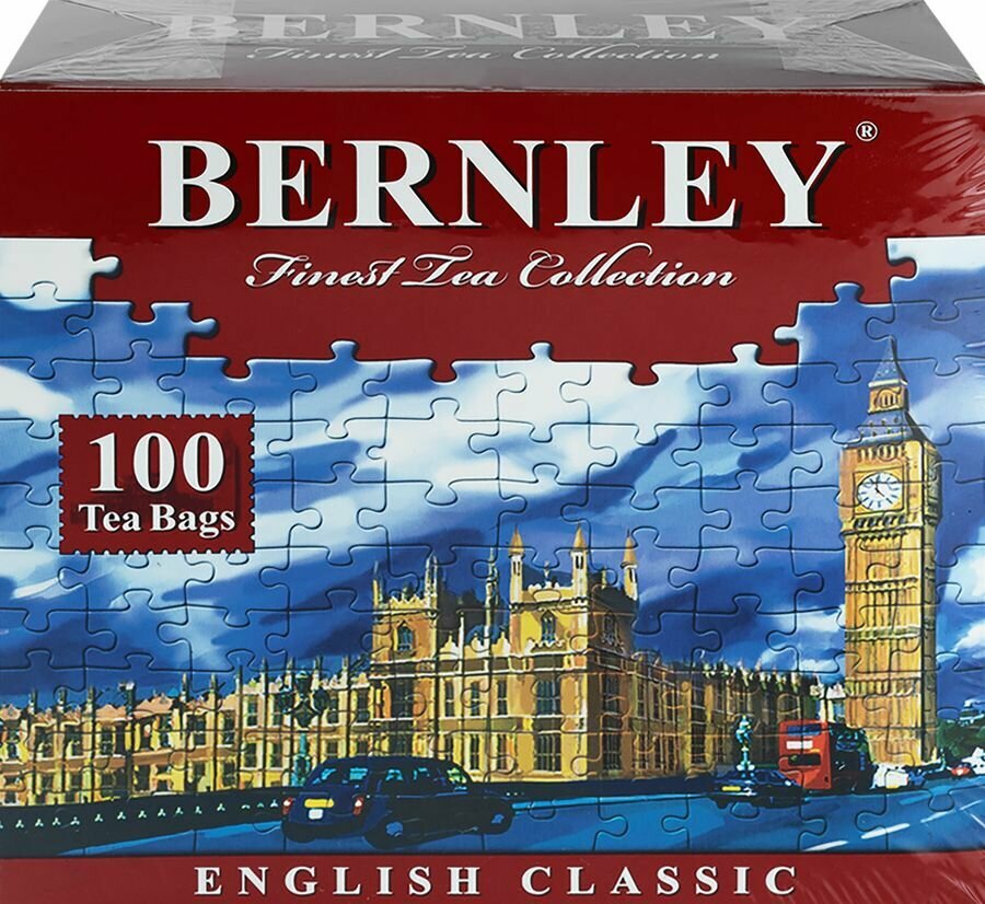 Чай черный BERNLEY English Classic, 100пак